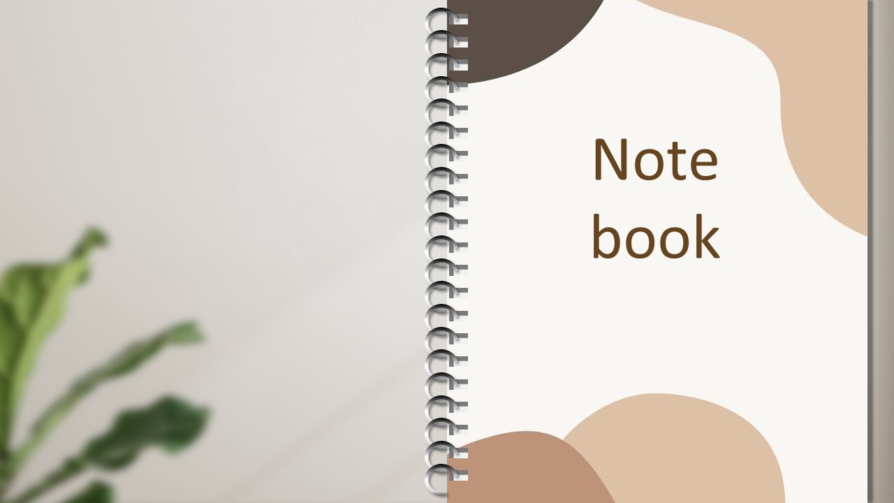 Powerpoint hiệu ứng lật sách note book